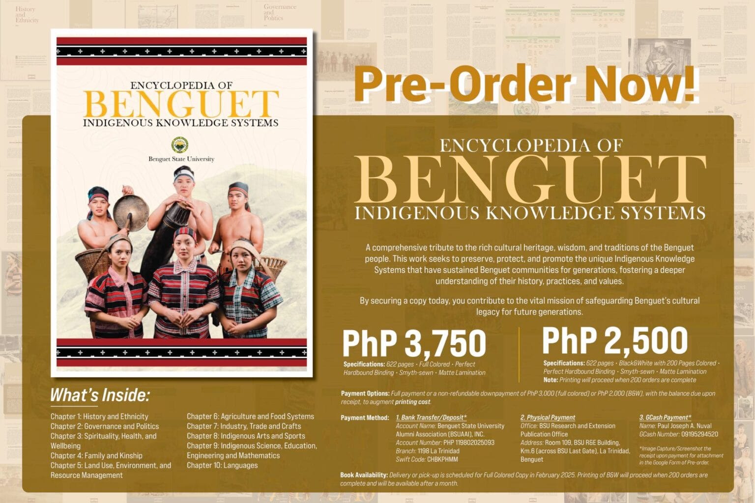 Encyclopedia of Benguet Indigenous Knowledge Systems - Pre-Order Now ...