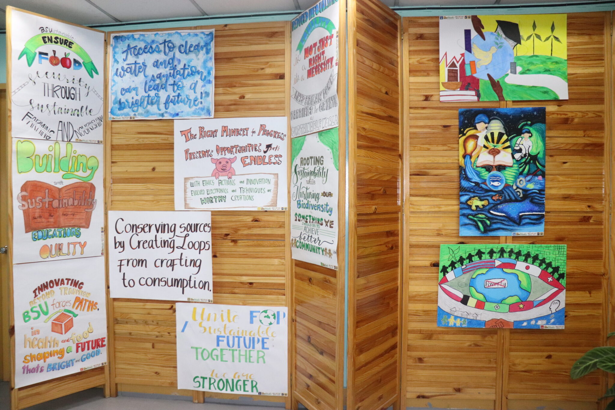 Sustainable BSU: Slogan and Poster Making Competition on the SDGs ...