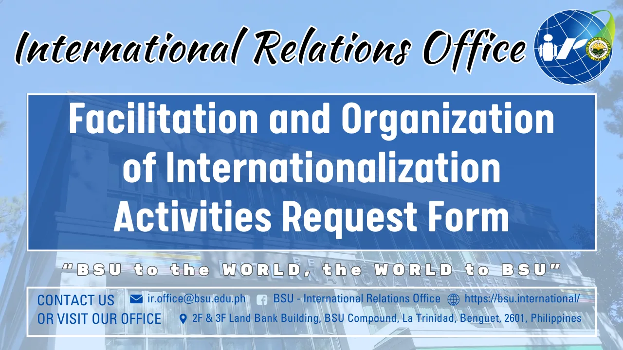 QF-IRO-01-02 - Facilitation and Organization of Internationalization ...