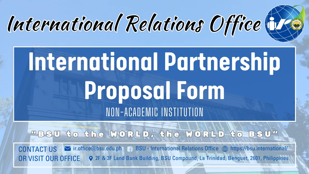 Form No.3 - International Partnership Proposal Form: Non-Academic ...