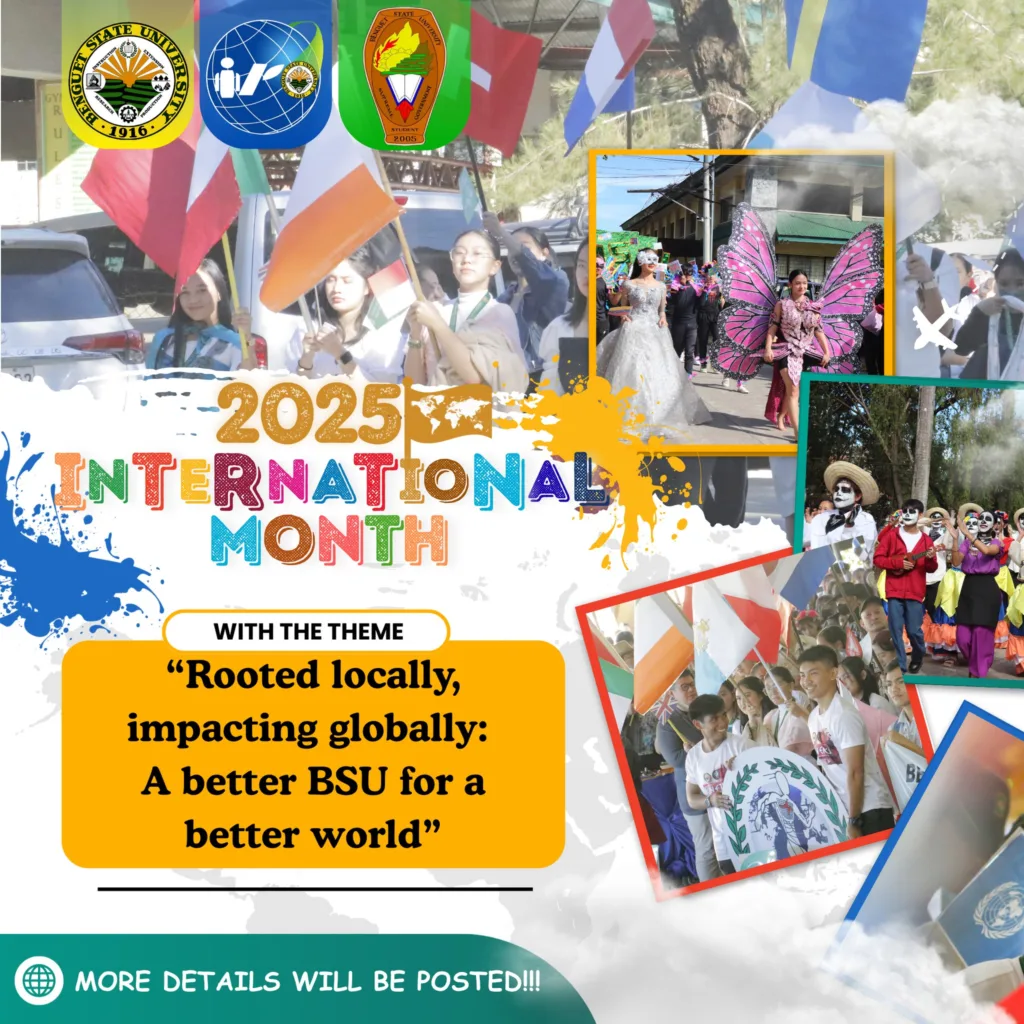 INTERNATIONAL MONTH 2025 is here! | BSU - International Relations Office